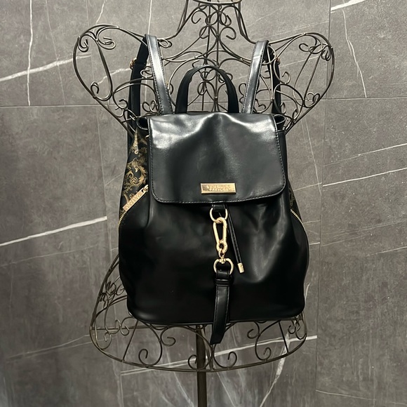 Versace | Bags | Versace Parfums Backpack Euc 0 Pvc | Poshmark